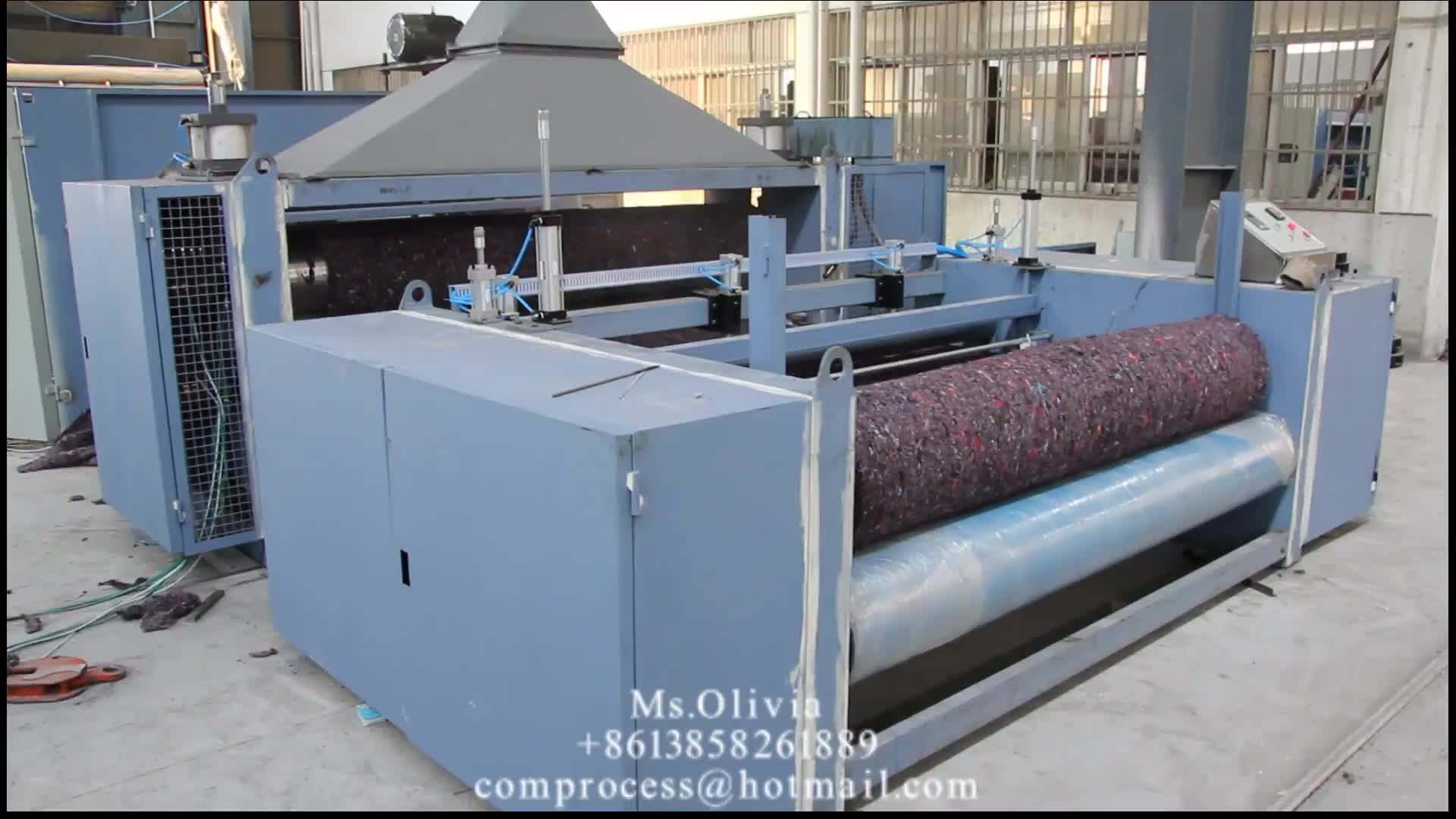Needle Punching Waste Fiber Felt Making Machine - Buy Felt Machine ...