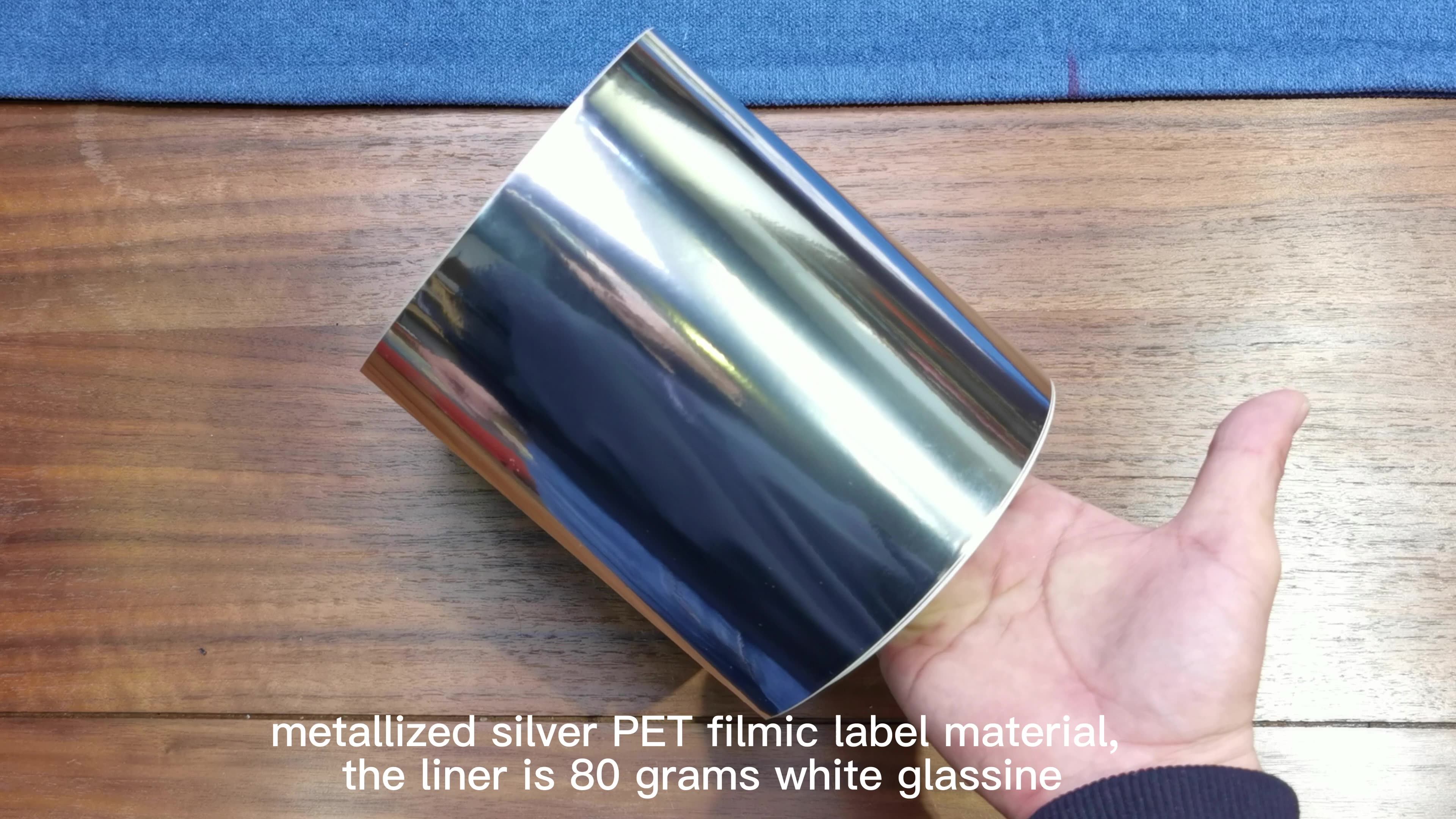 50 Mircons Coated Bright Silver Pp Film Self Adhesive Wet-wipes Package ...