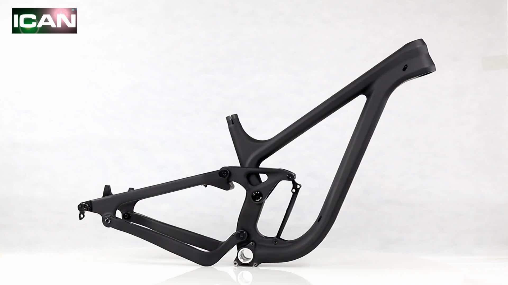 27.5er Enduro Carbon Frame Full Suspension Mtb Frame - Buy Carbon Frame ...