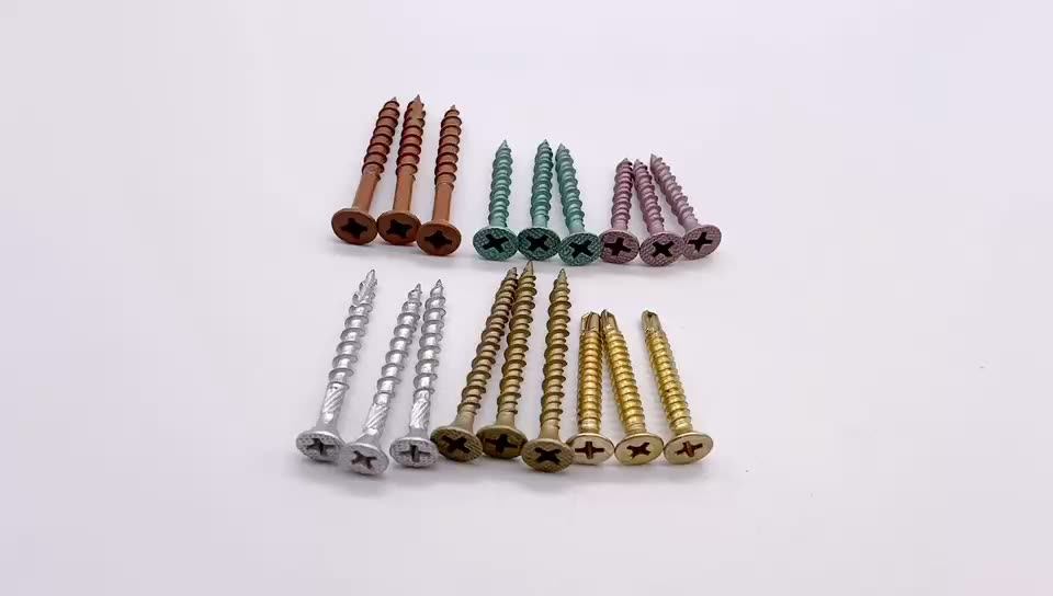 Manufacturer China Galvanized Carbon Steel Color Drywall Self Tapping ...