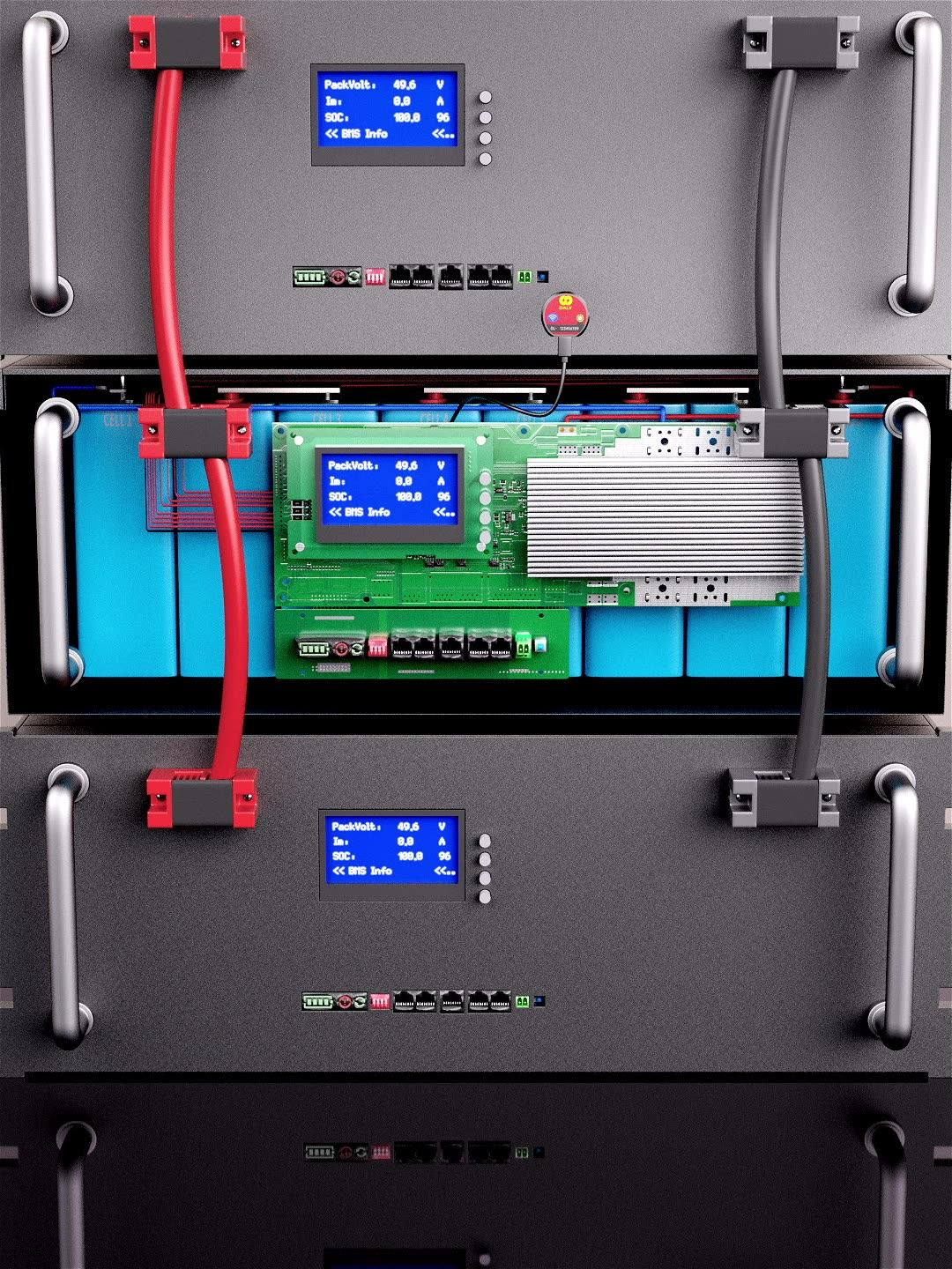 Daly Smart Bms Accessories Wifi Bt Module Lcd Display Screen Canbus ...