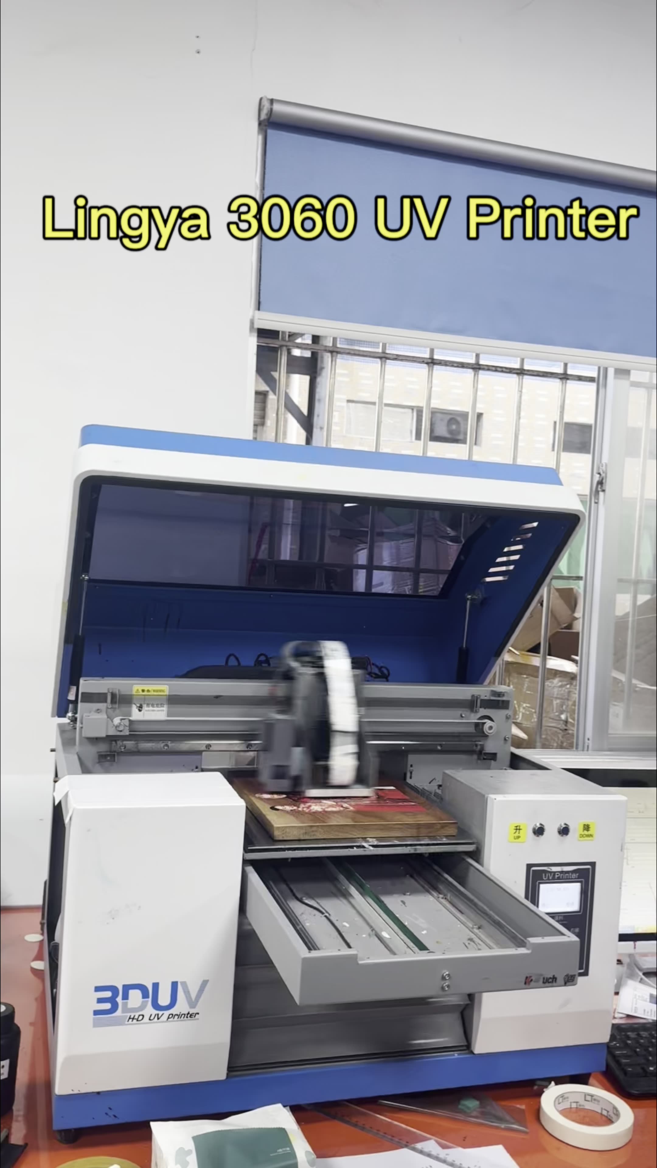 Lingya Newest High Resolution A3 Uv Printer Mini Small Pvc Card Bottle Flatbed Printer For Phone ...