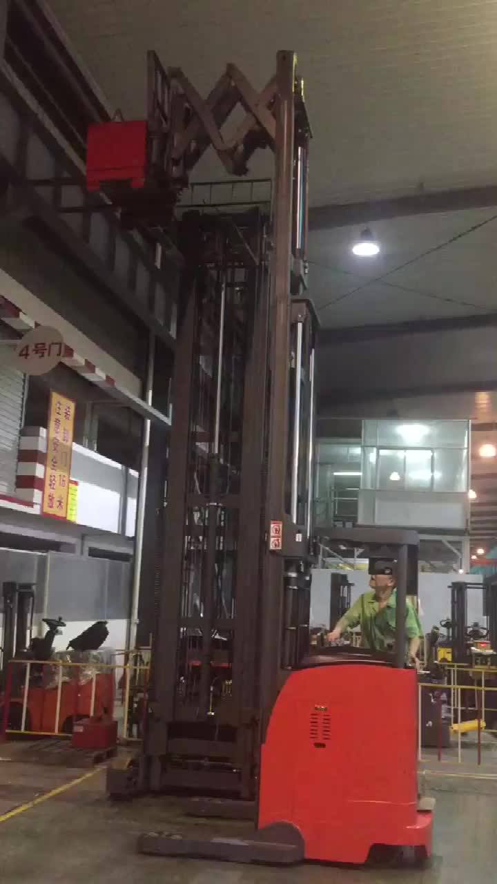 Double Deep Reach Truck 2 Ton Cqd20s Double Scissor Deep Reah Forklift ...