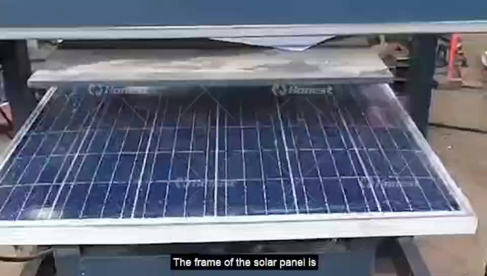 Manufacturing Plant Solar Panels Recycling Production Line Photovoltaic ...