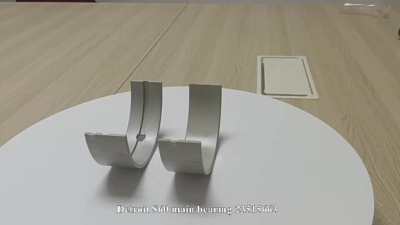 23515663 S60 Detroit Diesel Engine Crankshaft Main Bearing Set 8929670 ...