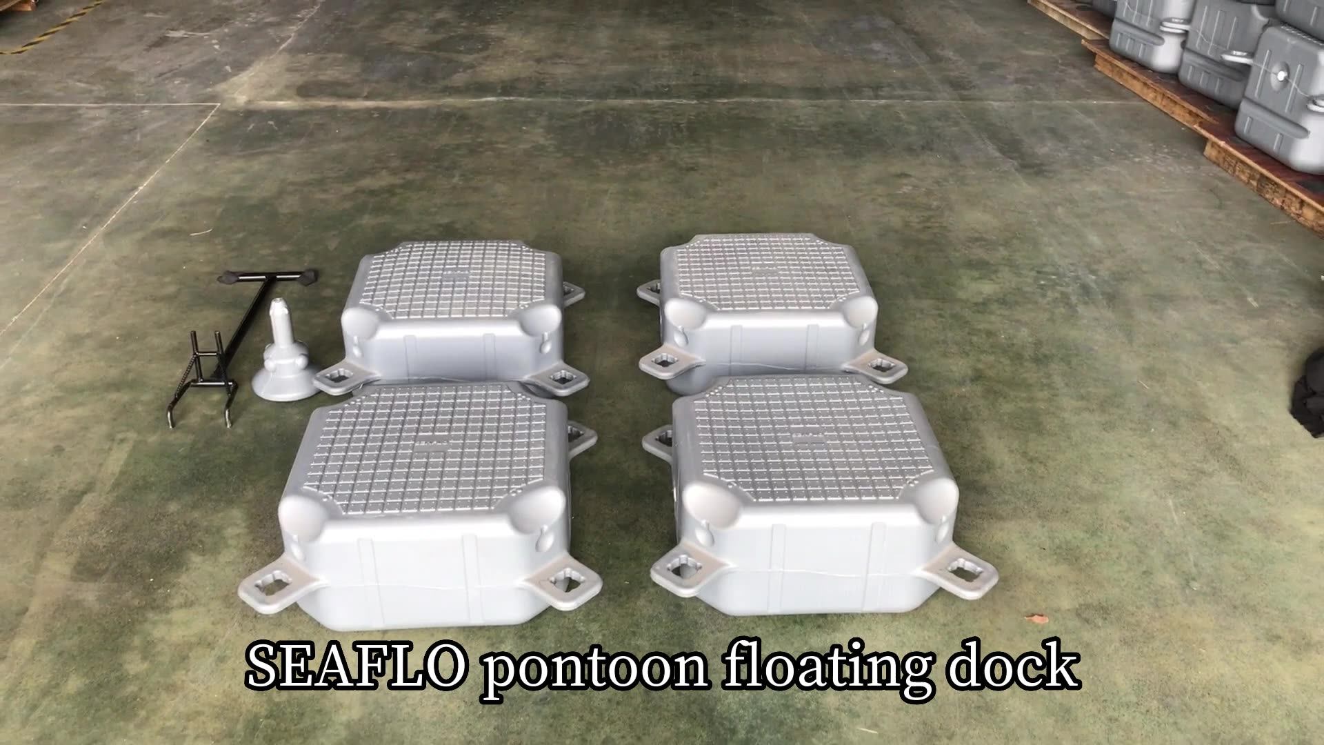 Seaflo Fds01 Aquatic Center Club Hdpe Cheap Plastic Pontoon Dock ...