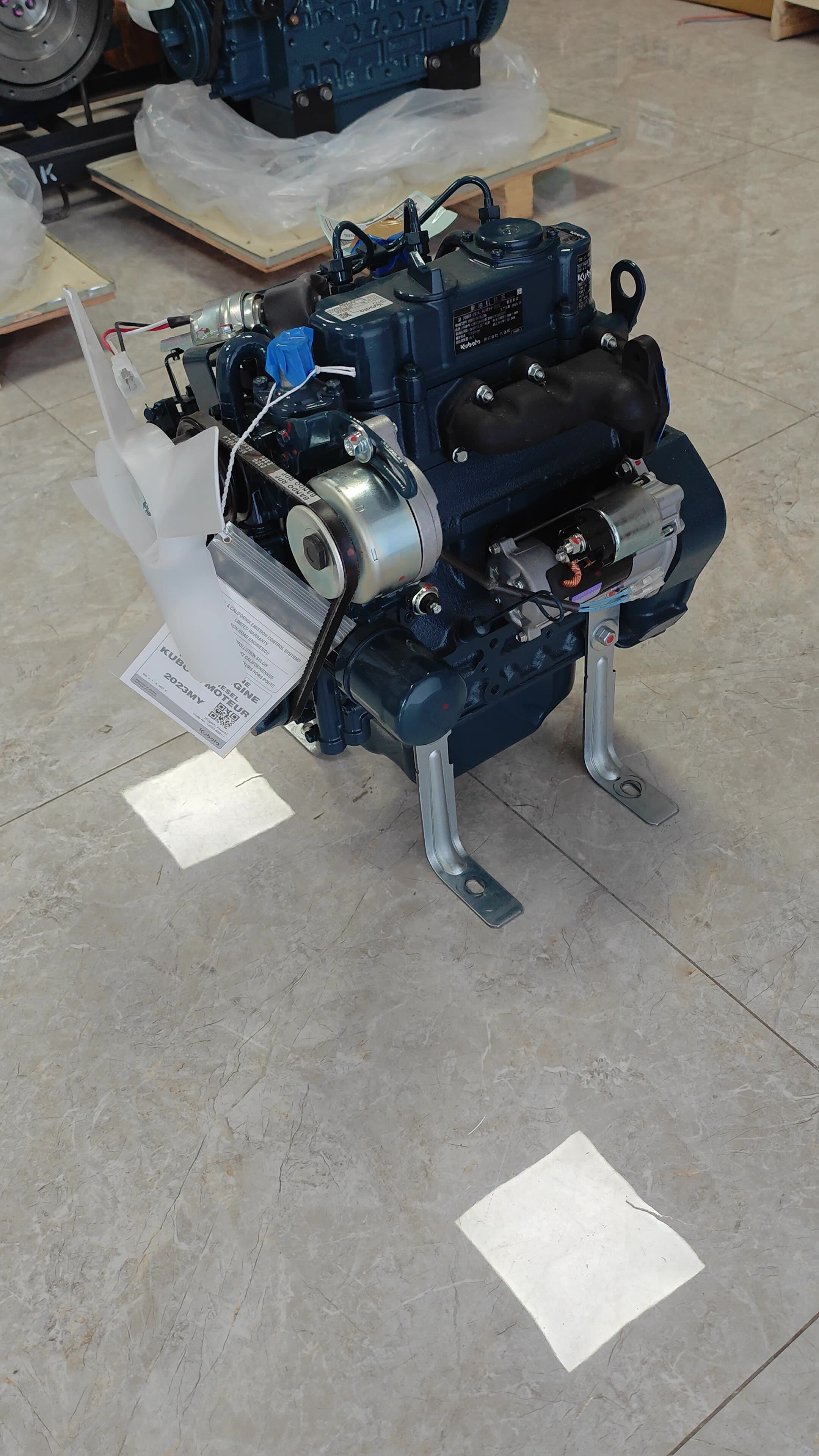 Kubota D722 Three Cylinder Diesel Engine Is Suitable For Construction ...