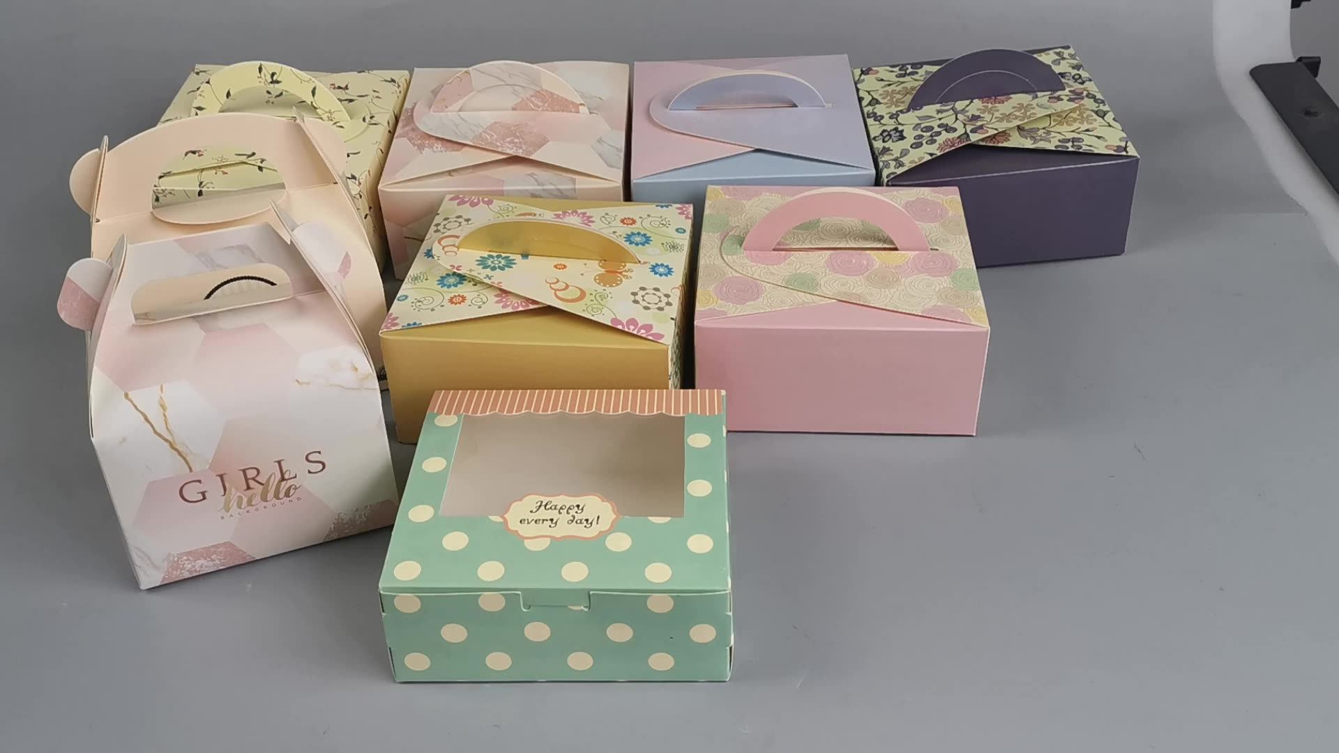 Cake Use Paper Box Accept Custom Order Custom Made Cake Boxes With ...