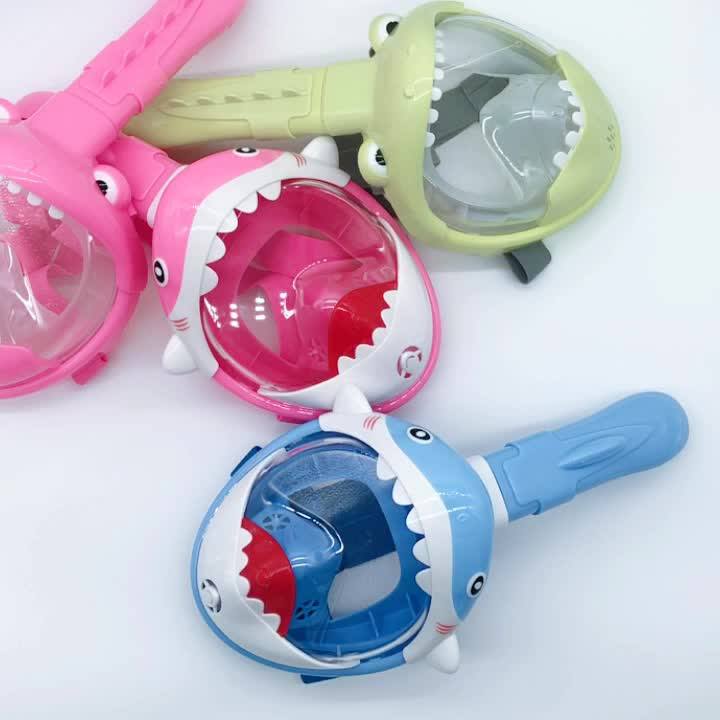 2020 New Anti-fog Full Face Dive Mask For Kids Snorkel Mask 180 Degree ...