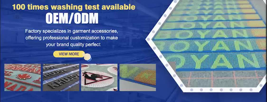 Custom Logo Heat Transfer Label Plastisol Screen Print 3d Logo Heat ...