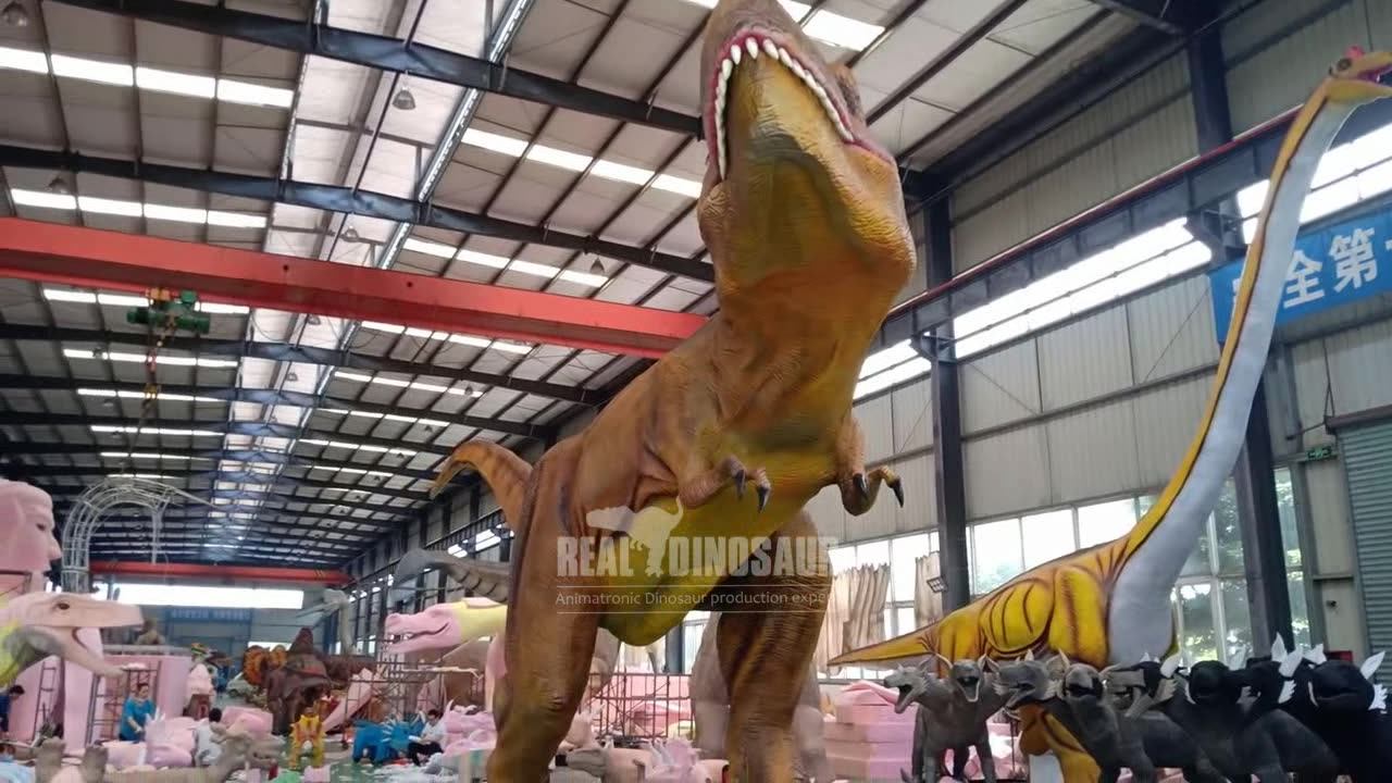 Jurassic Park Mechanical Simulation Dinosaur Animatronic Model - Buy ...