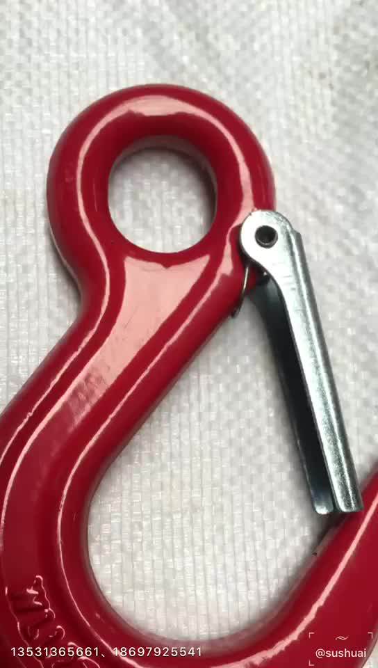 Hardware G80 European Eye Type Self-locking Latch Safety Hook - Buy ...