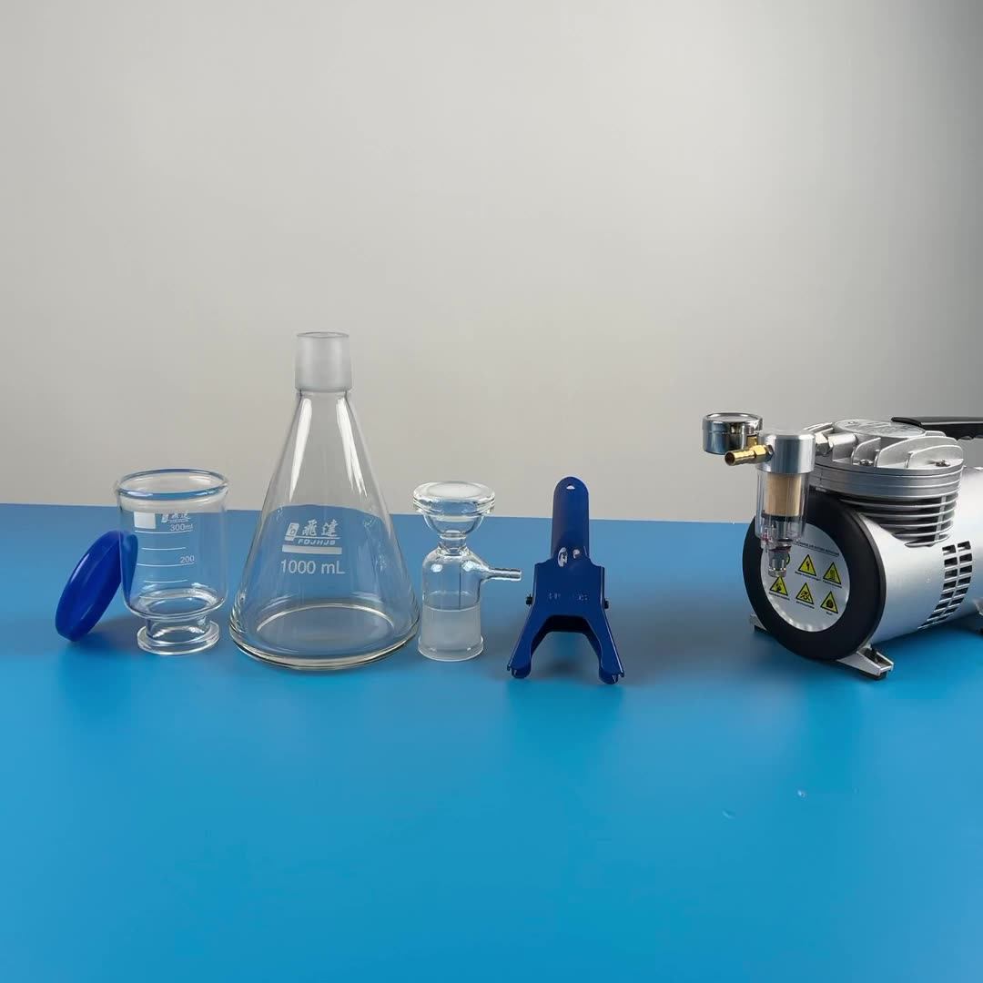 Laboratory Vacuum Filtration Hplc Mobile Phase All Glass Holder Unit ...