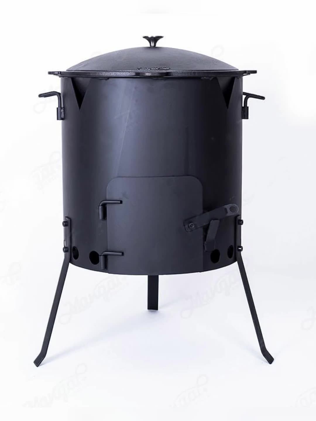 Factory Price 4.5l-25l Preseasoned Russian Cast Iron Cauldron Asia ...
