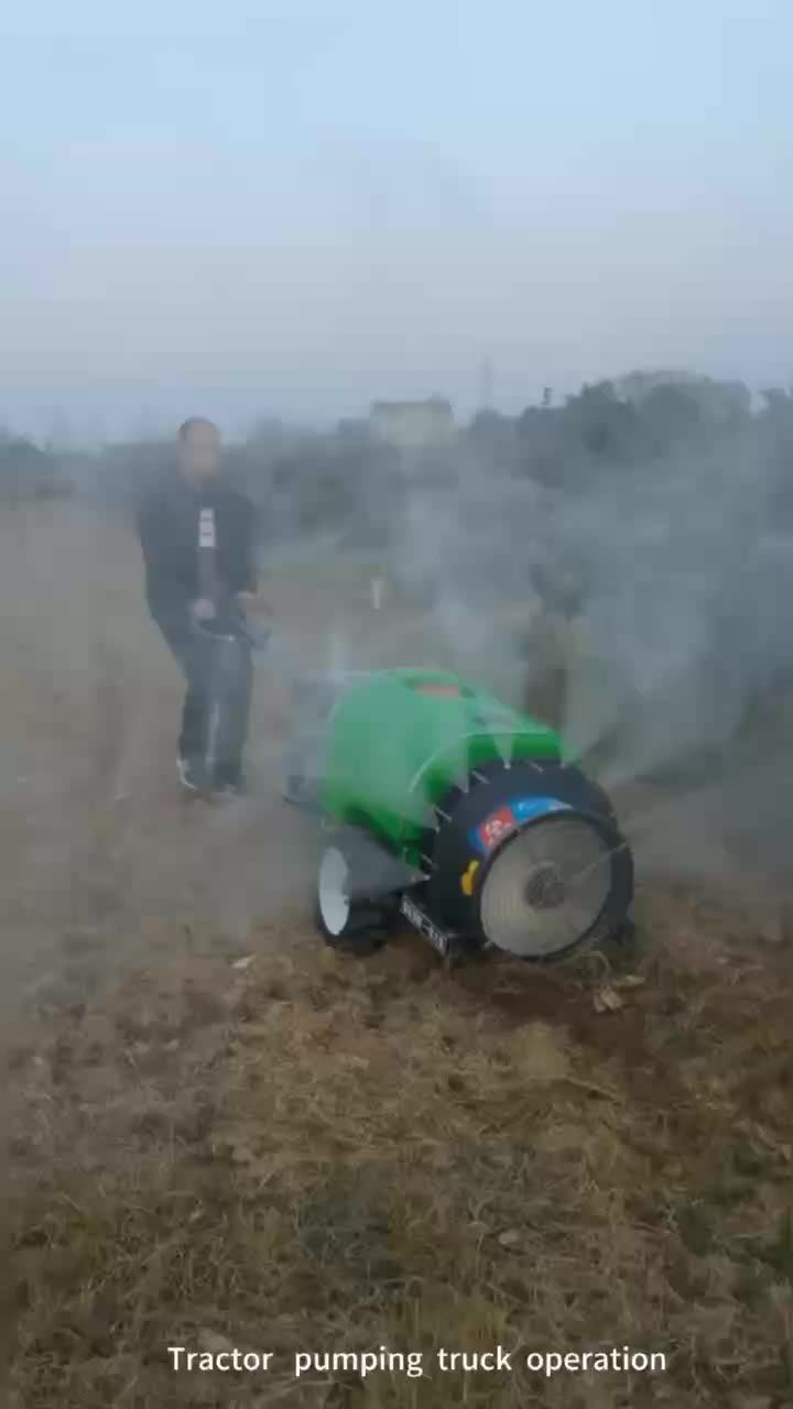 200l Agricultural Trolley Power Sprayer Gasoline Machine With Wheels ...