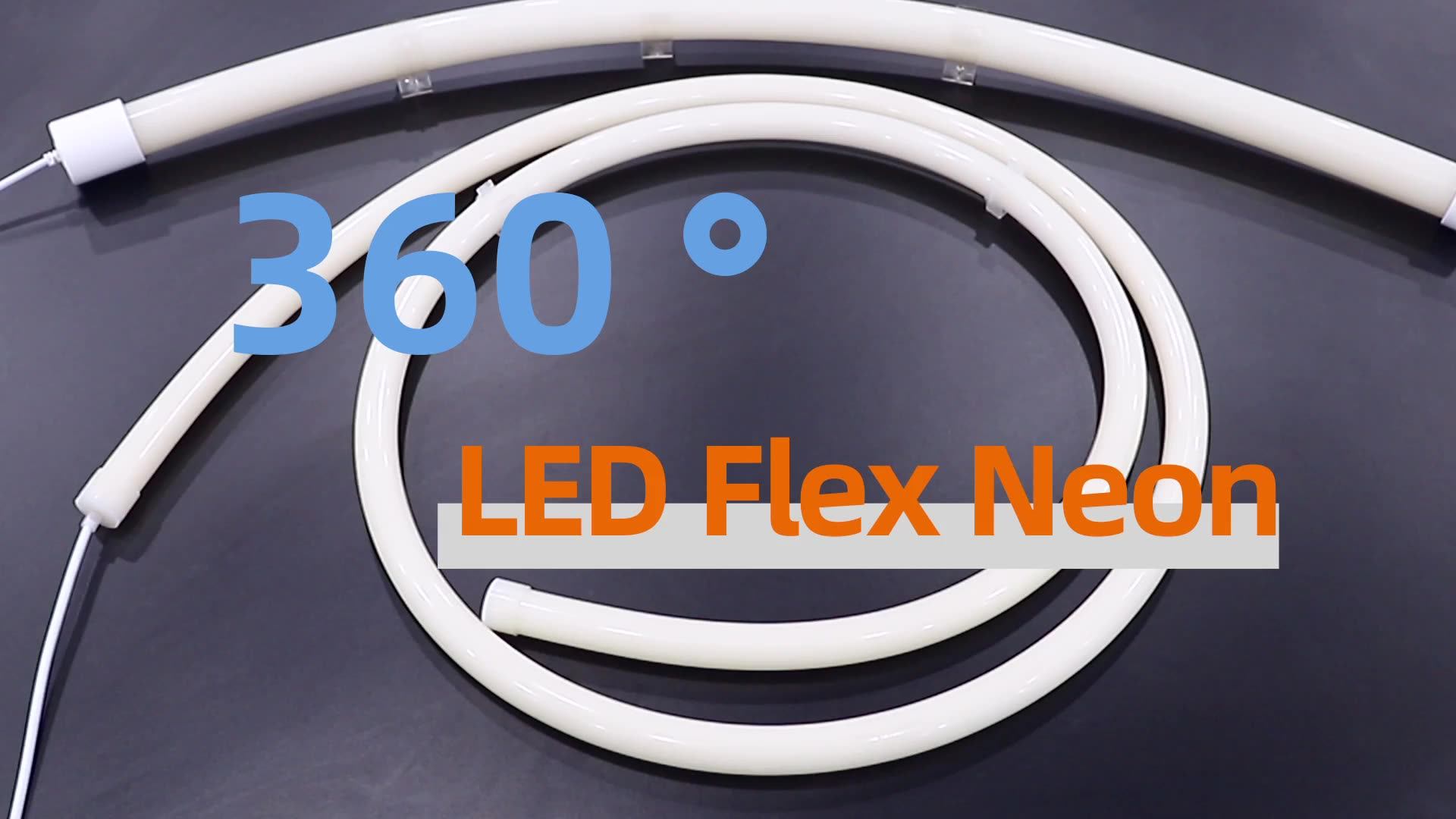 1cm Cut 5v 20mm Addressable Chasing Pixel 360 Degree Round Rgb Led Neon ...