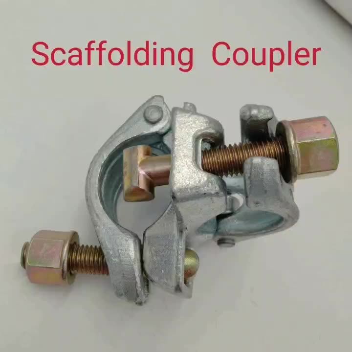Scaffolding Clamp Coupler Pipe Connector Acoplamiento Types Bs1139 En74 ...