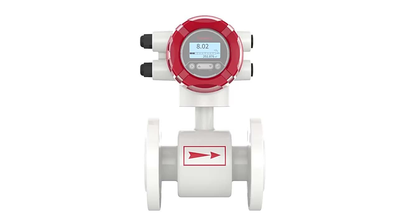 Emfm Magnetic Flow Meter Digital Output Electromagnetic Flow ...