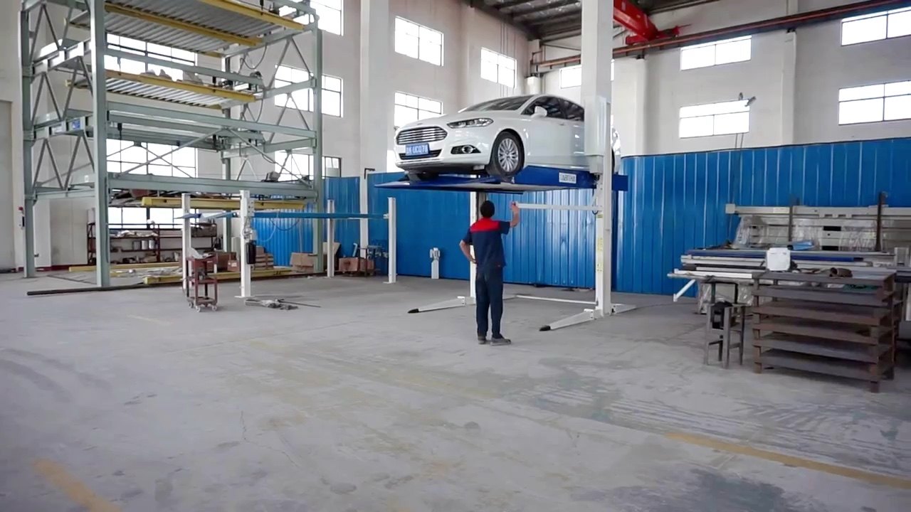 Luxury Two Post Auto Parking Car Lift For Home Garages - Buy Parking ...