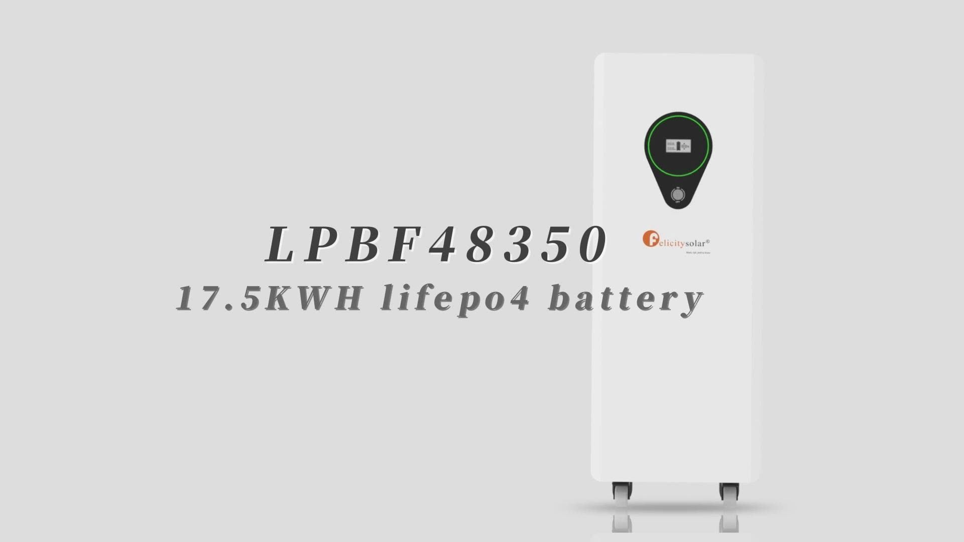 Felicity Solar 17.5kwh Lithium Battery Pack Manufacturer With Smart Bms ...