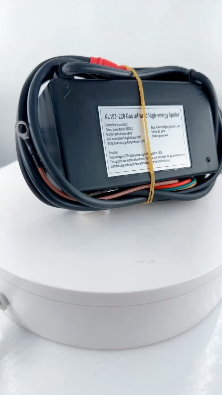 Full Set 220vac Infrared Electric Pulse Sparker Igniter Kl103-220 For ...