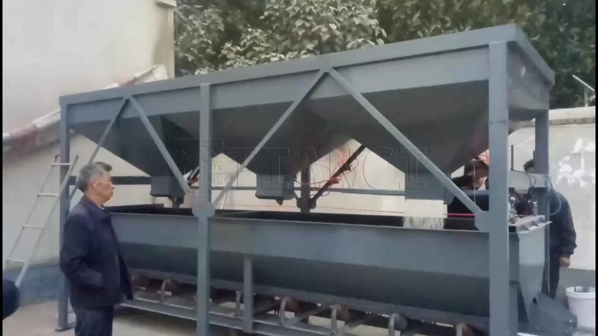 Fertilizer Granules Semi-automatic Batching System Bulk Blending - Buy Fertilizer Batching ...