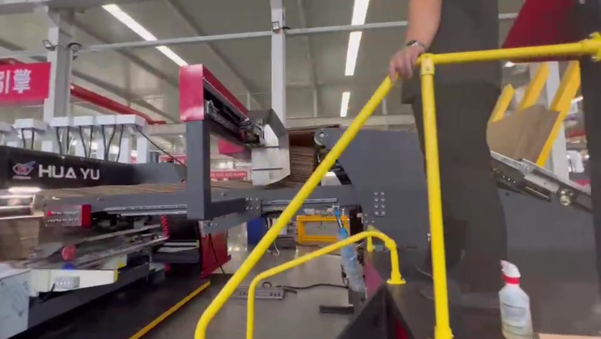 Hs-a High Speed Carton Production Line Automatic Carton Printing ...