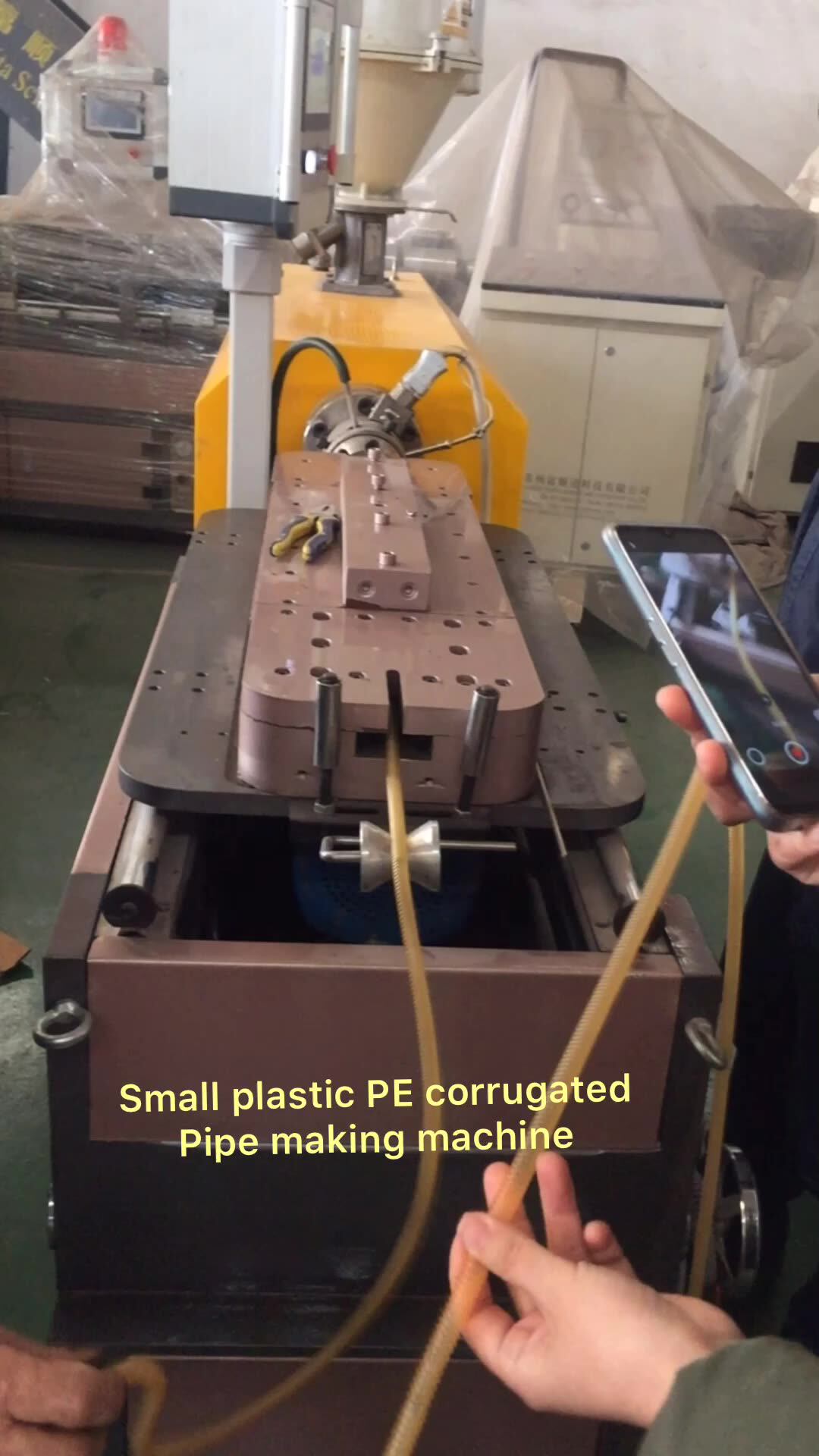 Plastic Pipe Corrugator Mold Block For Water Cooling Corrugated Pipe ...