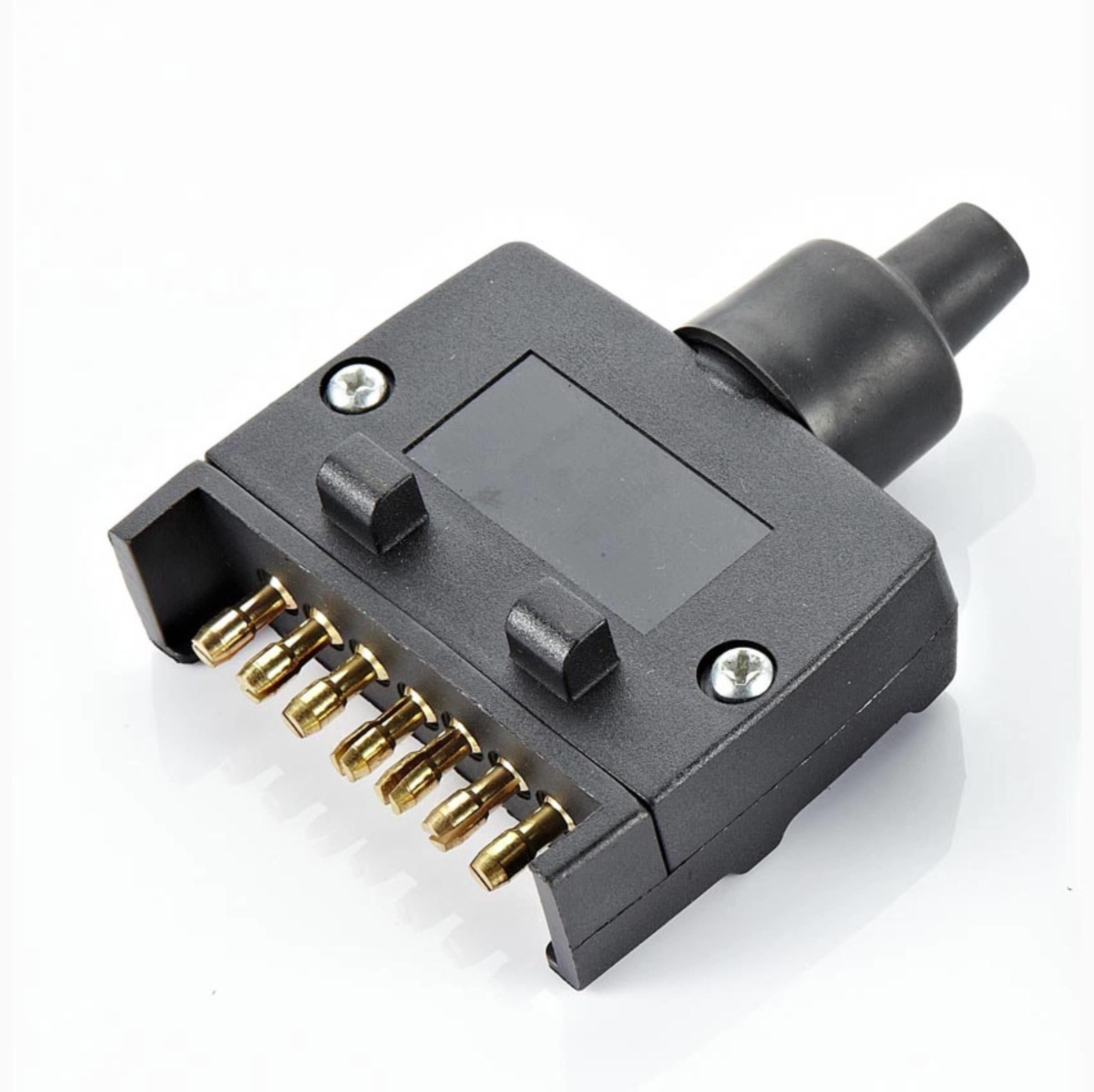 12 Pin Flat Connector Trailer Socket 12 Pin Female Trailer Side Light ...