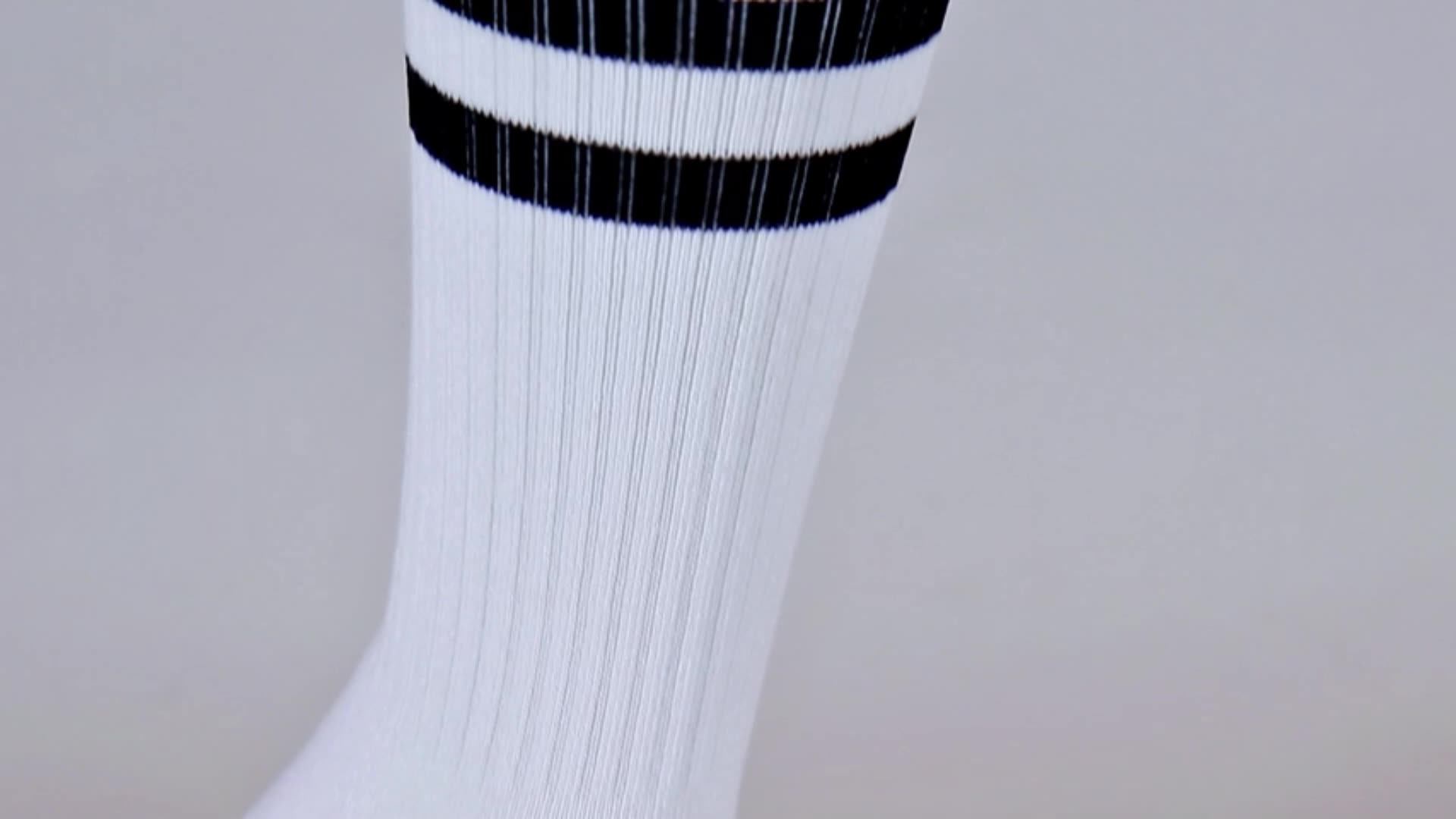 Oem Sport Socks Customize Knitted Embroidered Design Made Embroidery ...