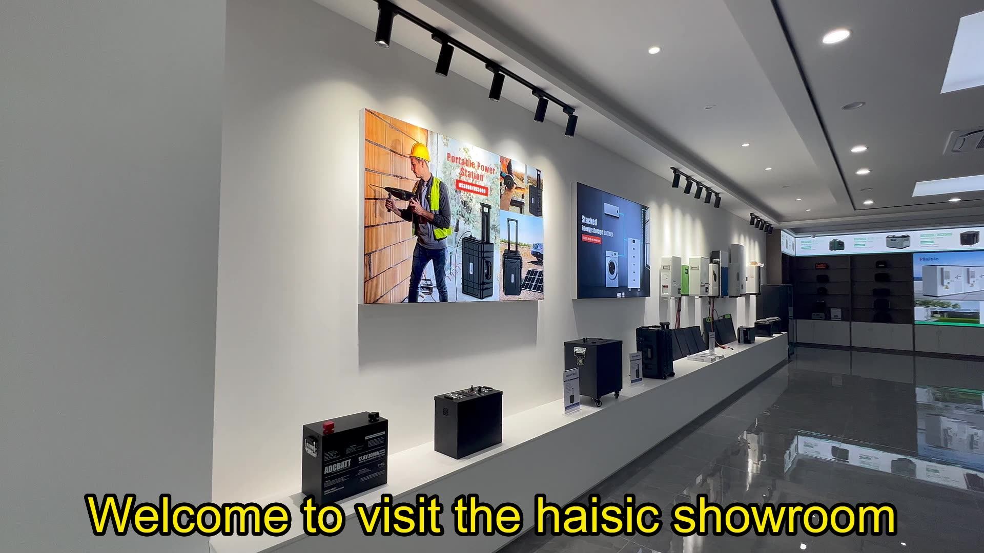 Haisic Solar Lithium Battery 51.2v 48v 100ah Battery Powerwall