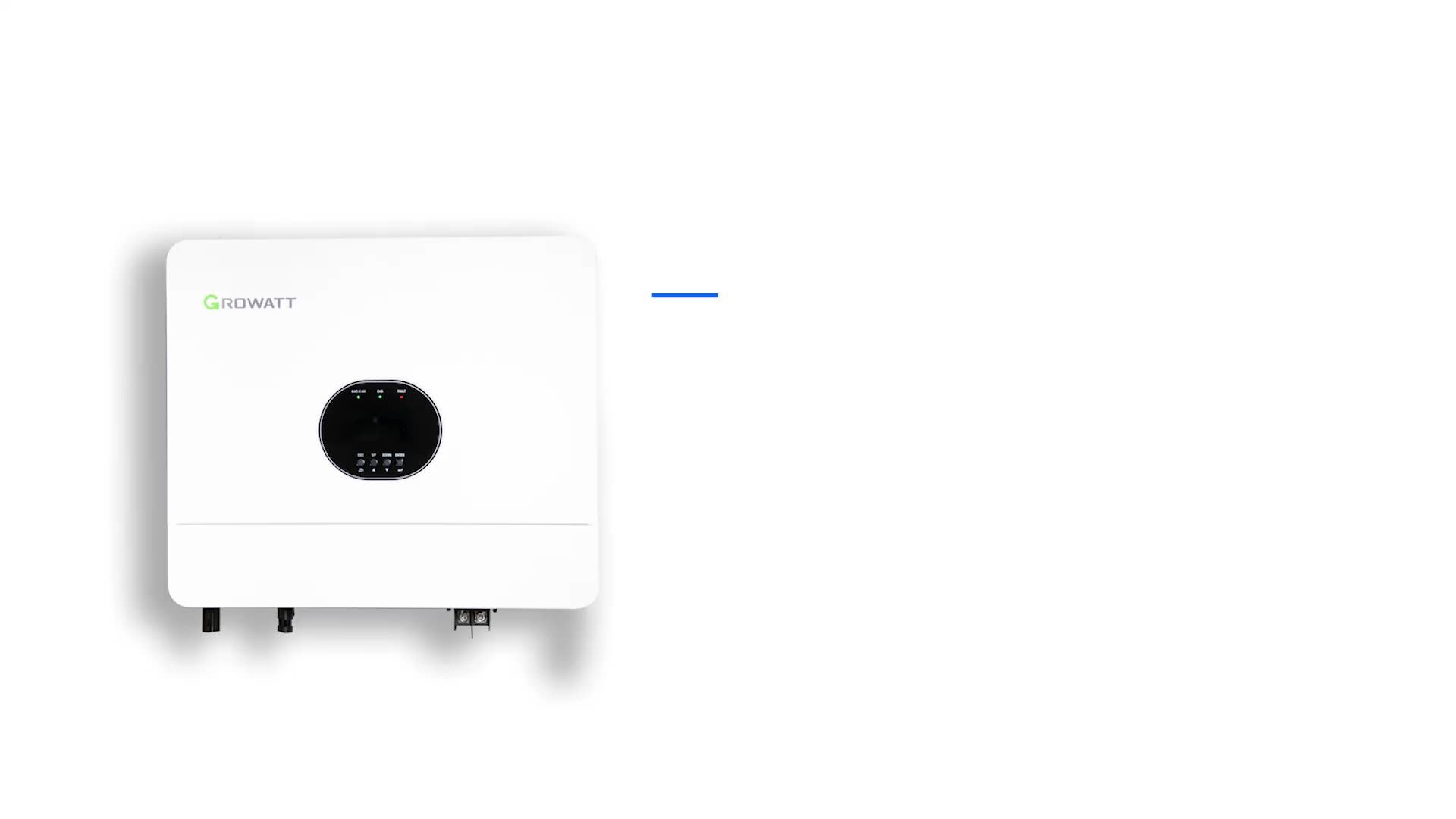 Growatt 6000w Off Grid Solar Storage Inverter Spf 6000 Es Plus Single ...