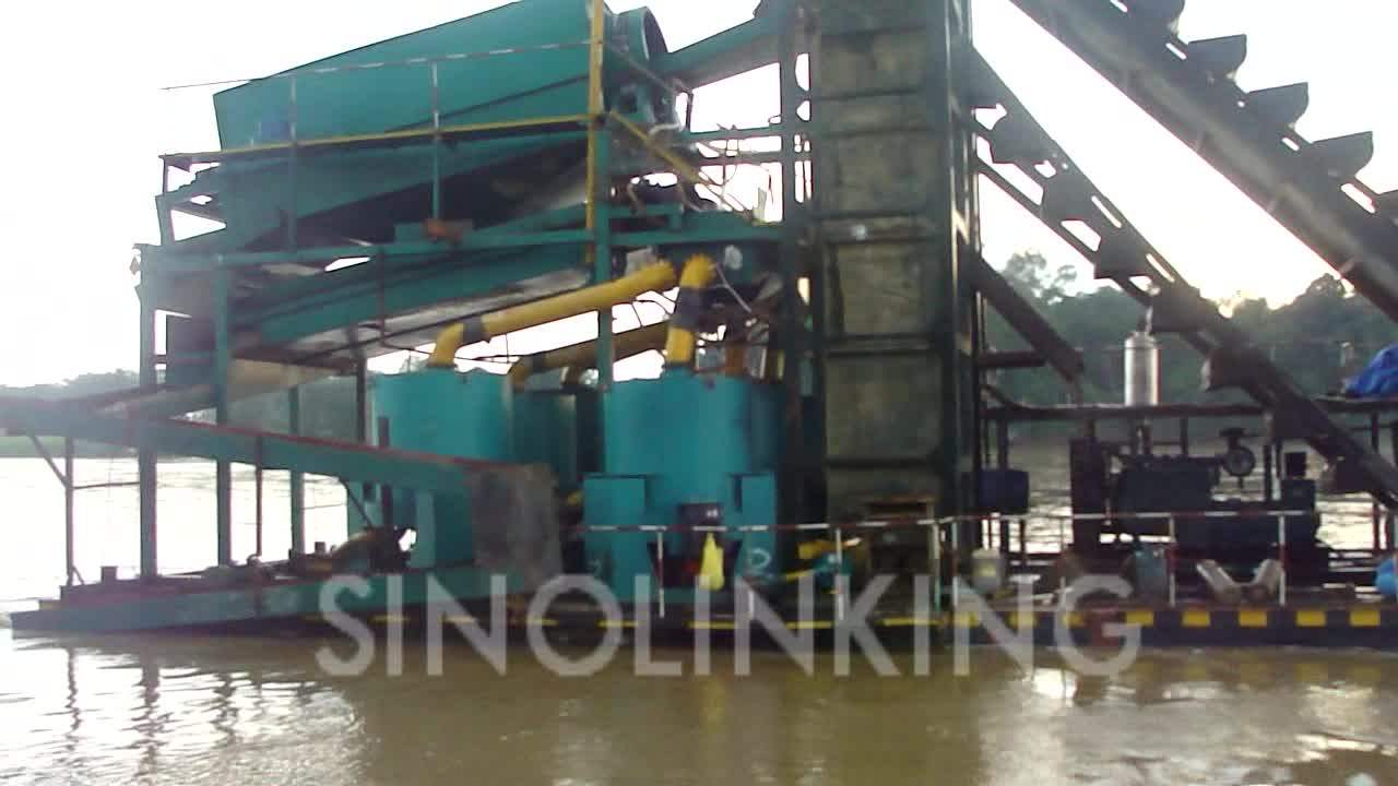 River Gold Mining Barge For Sale - Buy River Gold Mining Barge,Gold ...