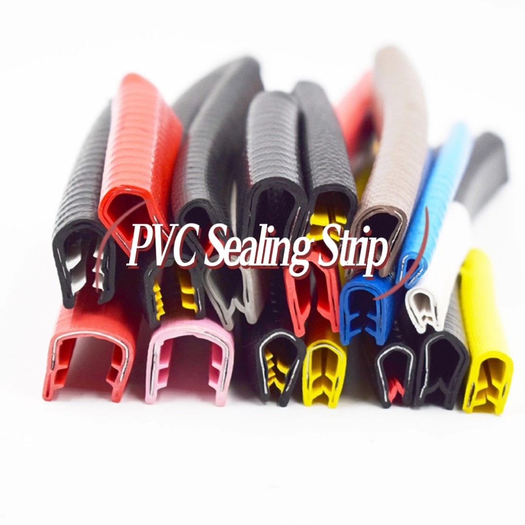 Car Pinch Weld Flexible Pvc U Channel Edge Trim Sealing Strip For Metal ...