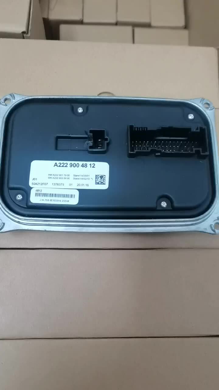 Right Side Led Headlight Control Unit Module A2229004812 For 17-19 Benz ...