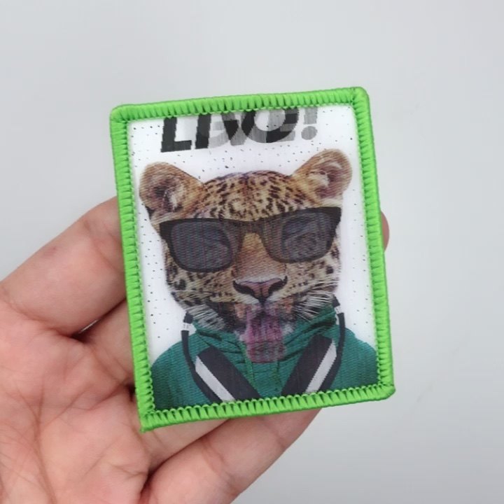 Customized 3d Lenticular Transform Pattern Patch Soft Pvc/tpu Patch For ...