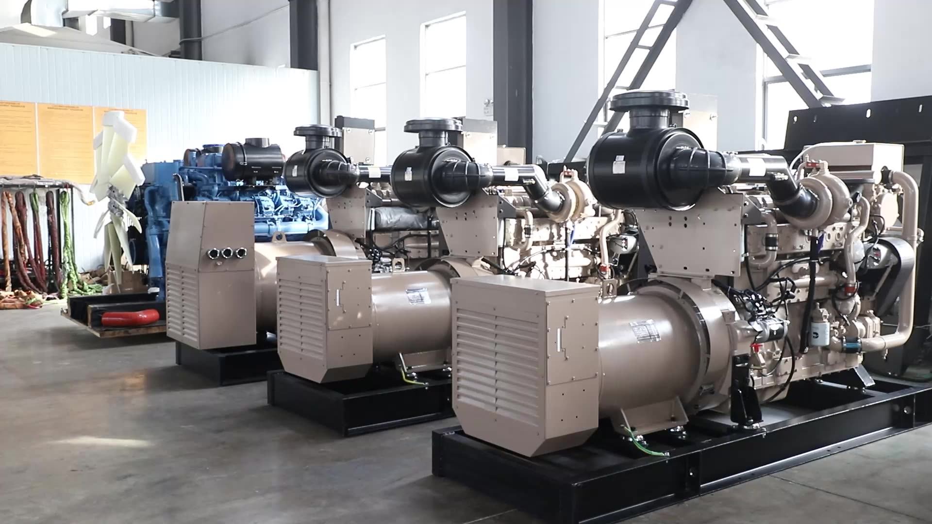 180kw Heat Exchanger Marine Use Diesel Generator Set With Cummins ...