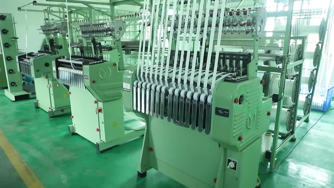 Zhengtai Automatic Fabric Machine Loom Elastic Waistband Ribbon Weaving ...