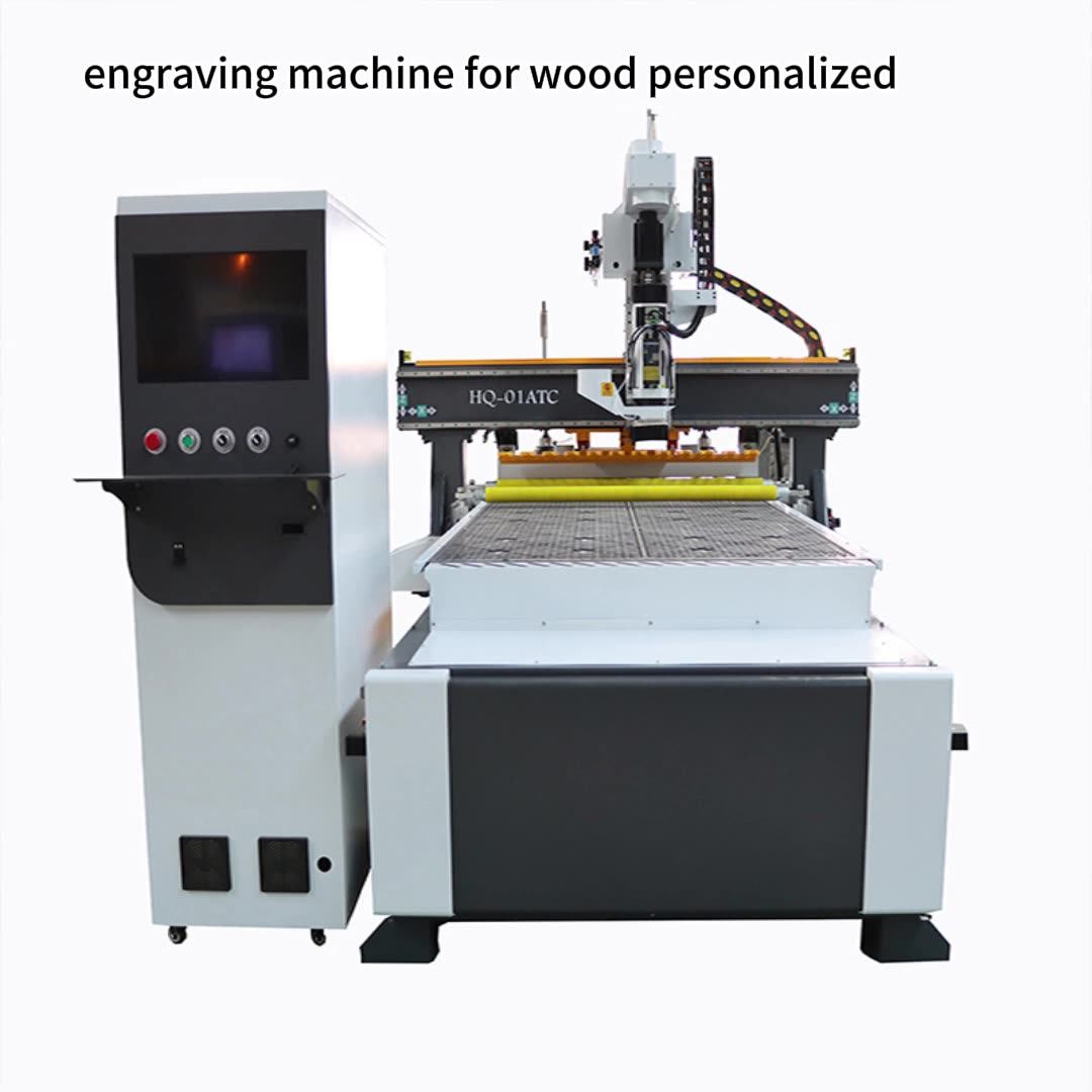 Easy Operation Automatic Tools Changer Cnc Router Woodworking Machinery ...