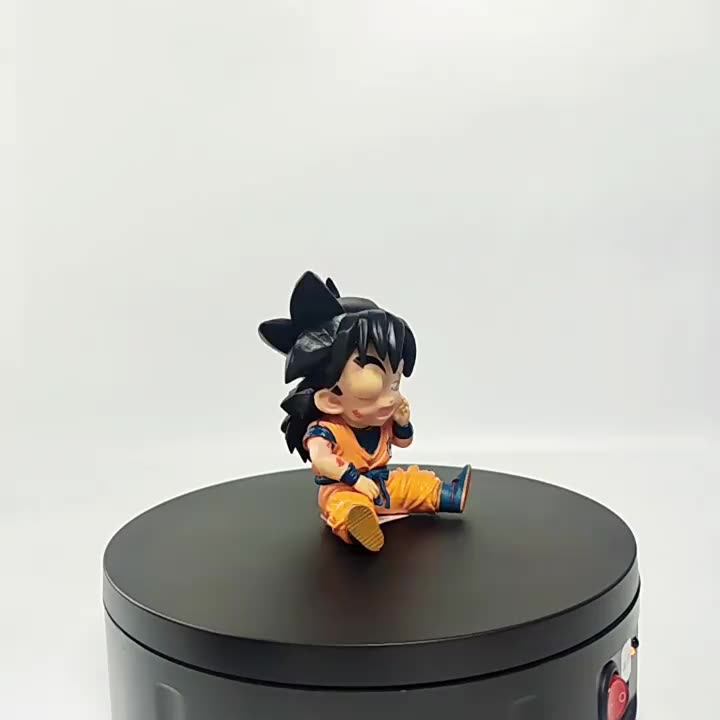 Swollen Eye Gohan Cartoon Pvc Statue Cute Model Cake Toys Dragon Balls ...