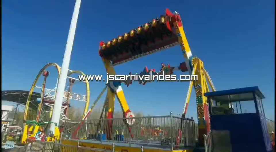 Large Size Thrilling 360 Degrees Rotation Top Spin Rides