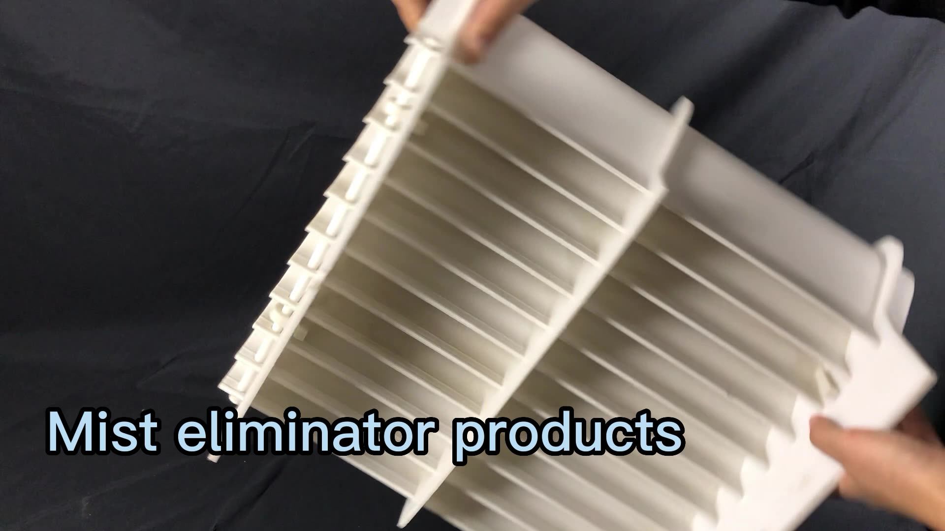 Plate Drift Eliminator Demister Pad Mist Eliminator For Cooling Tower ...