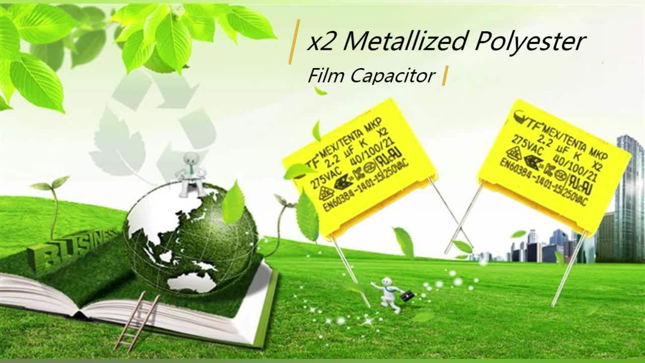 Yellow Box Interference Suppression Capacitor Mpx Mkp X2 Capacitor 275v ...