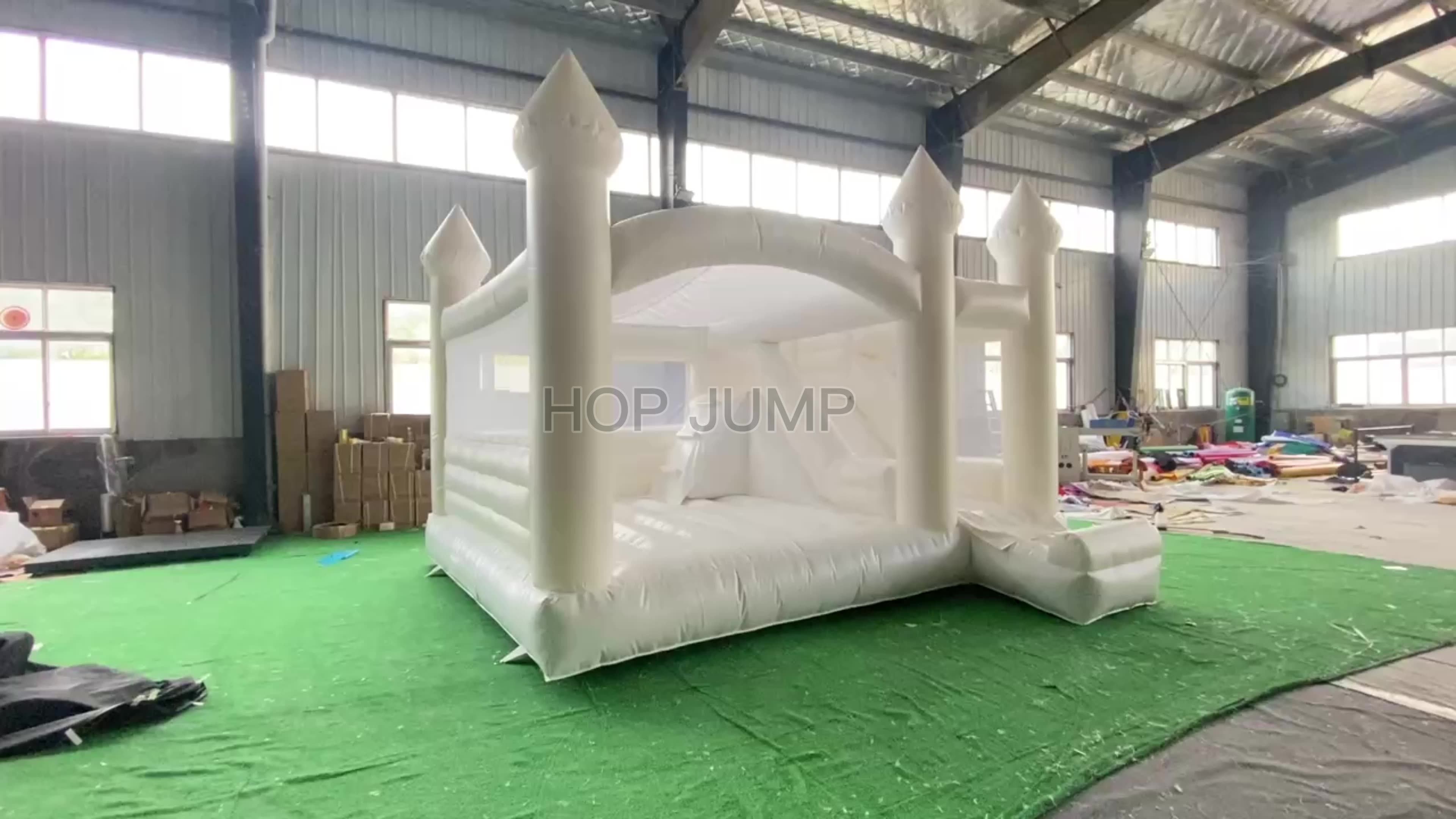 10x10ft Moonwalk 13x13 White Bounce House 15x15ft Inflatable White ...
