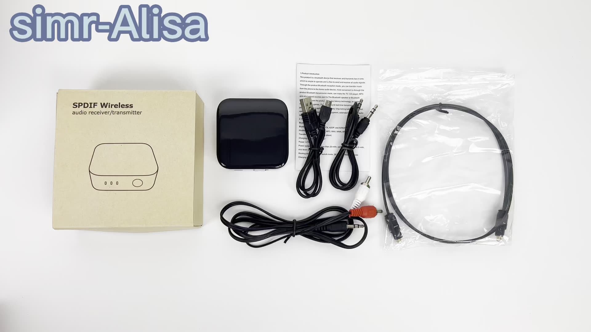 Spdif 2 In 1 Csr Aptx-hd A2dp Digital Fiber Optical Bluetooth Audio ...