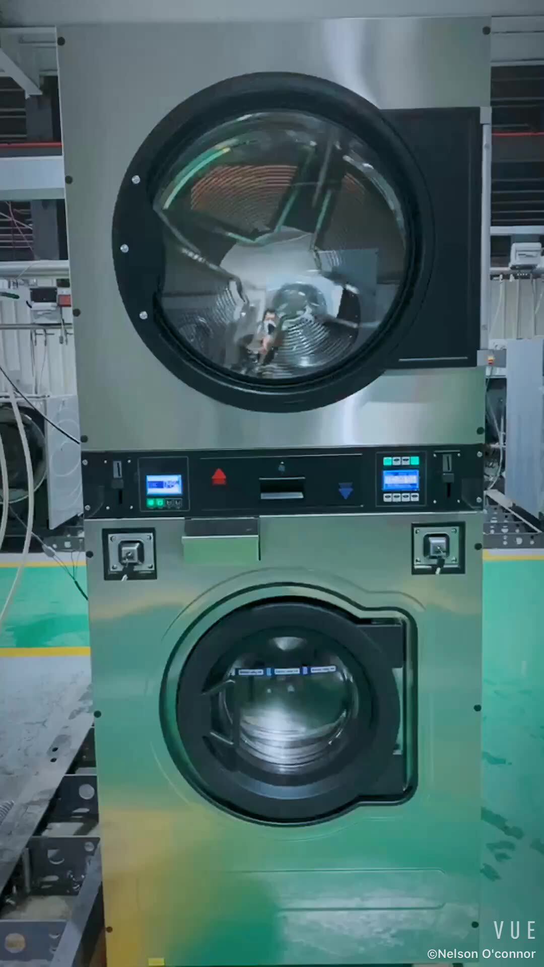 2023 Newly Design Coin/token Operated Washing Machine For Self-service ...