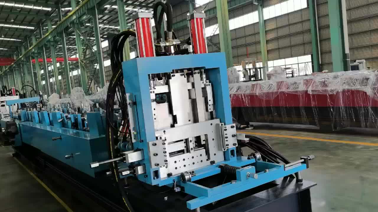 Hydraulische Snijden Stalen Profiel Kanaal Vorm Metalen C Z Gording ...