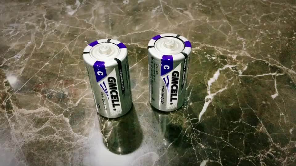 Super Heavy Dry Cell Battery R14p C Size Um2 1.5v Zinc Carbon Battery ...