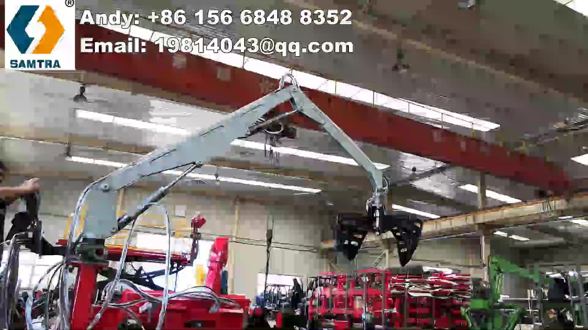 SAMTRA Mini Grabber for the Palm Fruit Farm, Grab Crane Collecting Palm ...