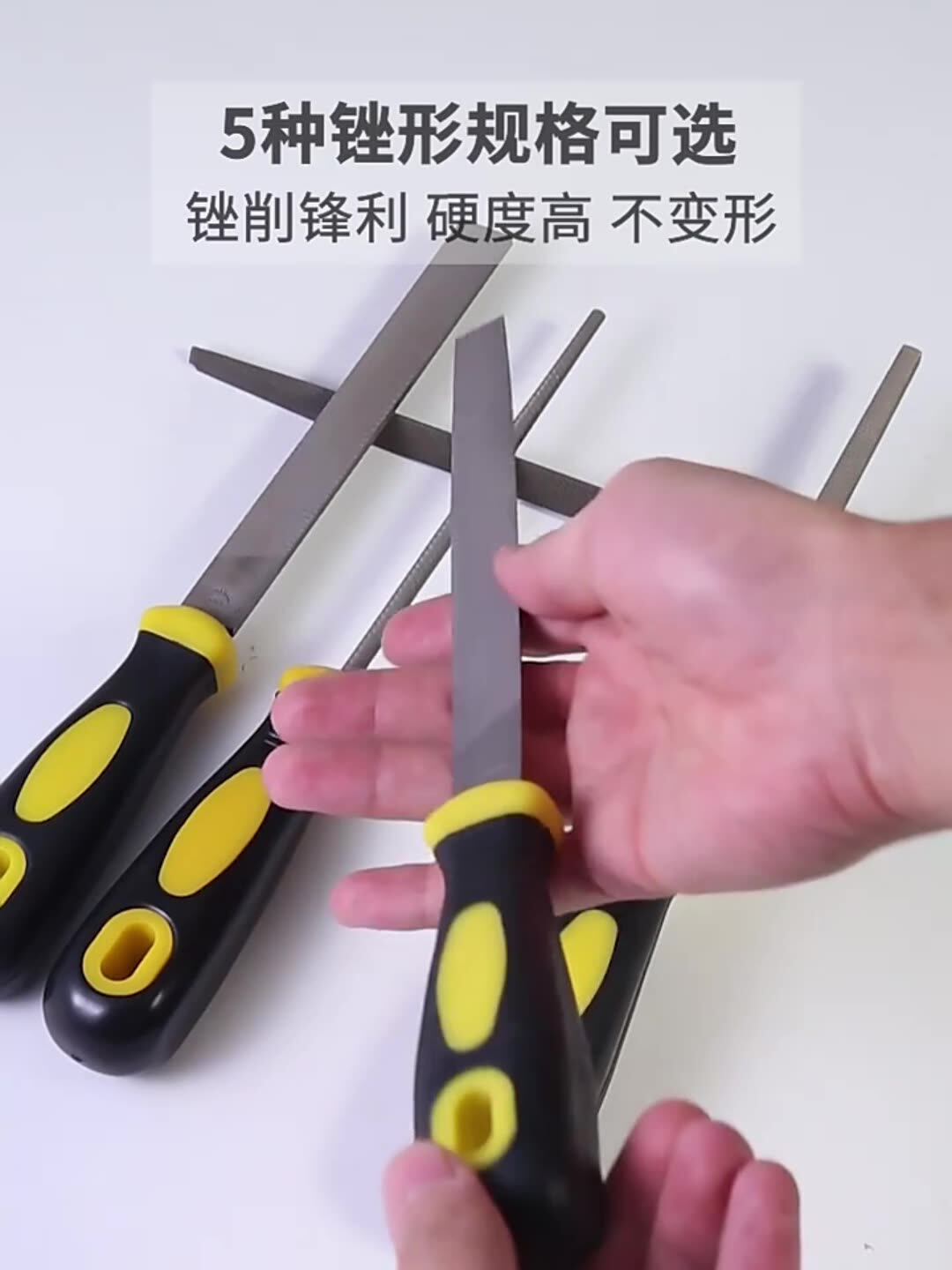 Different Types Sizes Stainless Steel Half Round File 6in 8in 10in Hand ...